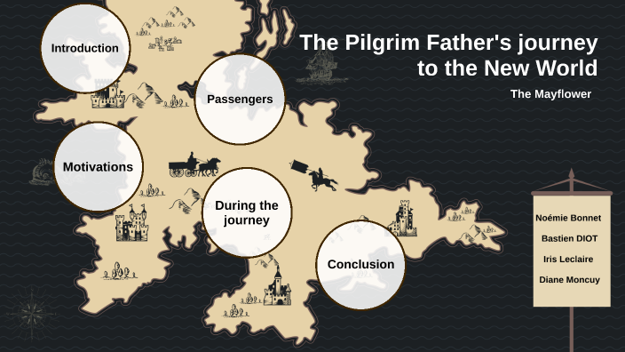 The pilgrim father's journey to the new world by Diane mnc on Prezi