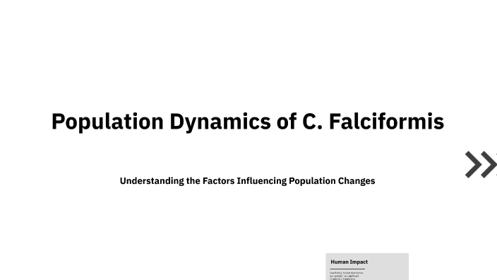 Population Dynamics of C. Falciformis by Elasmo branchii on Prezi