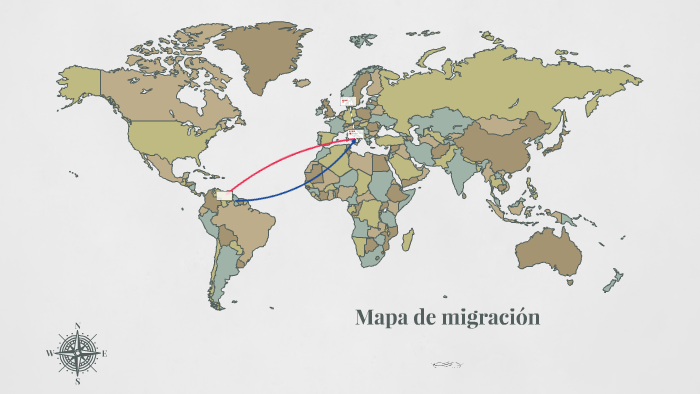 Mapa de migración by Ingrid Maria Beltramba on Prezi