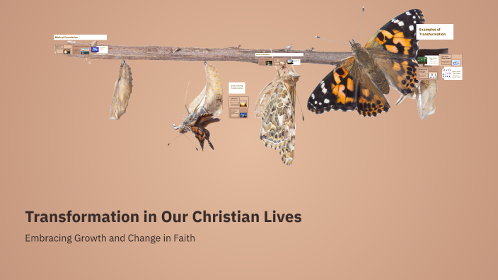 Transformation in Our Christian Lives by Templates on Prezi