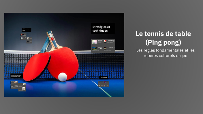 Introduction à l'histoire du ping-pong by Jacob Dumais on Prezi
