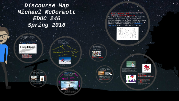 Discourse Map by Michael McDermott on Prezi