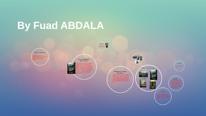 Proof of dystopia : Maze runner by Fuad Abdalla on Prezi