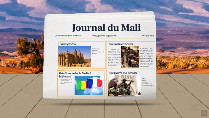 Journal du Mali by Sara Trivelli on Prezi