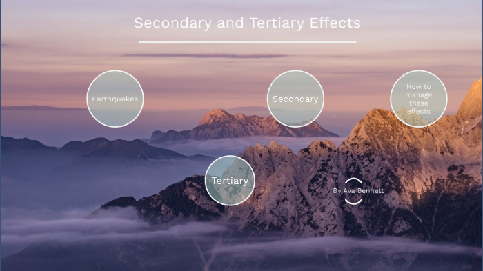 Secondary and Tertiary Effects of Earthquakes by Ava Bennett on Prezi