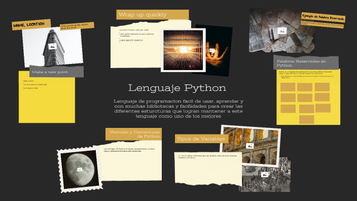 Palabras Reservadas en Python by Migkoyan Novosibirsk on Prezi