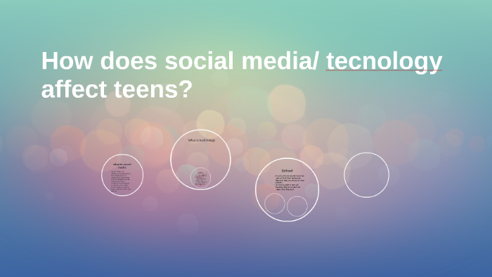 how does social media affect teens by Olivia S