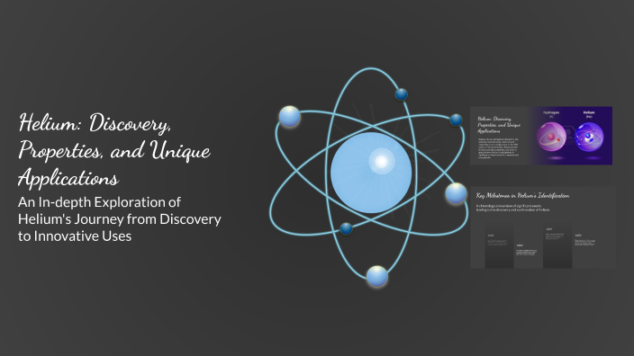 Helium: Discovery, Properties, and Unique Applications by ramy Amir on ...