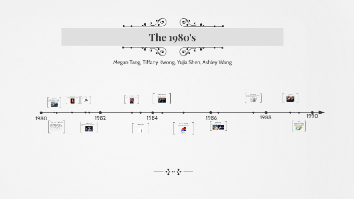 The 1980s Timeline by Ashley Wang on Prezi