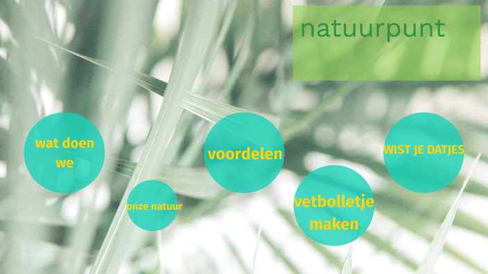 Natuurpunt James en raf by Nele Verhaeghe on Prezi