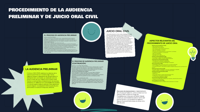 Procedimiento De La Audiencia Preliminar Y De Juicio Oral Civil By