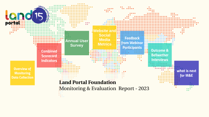 Land Portal Foundation Monitoring & Evaluation Report - 2023 by Anas ...