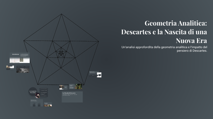 Geometria Analitica: Descartes e la Nascita di una Nuova Era by Carmela ...