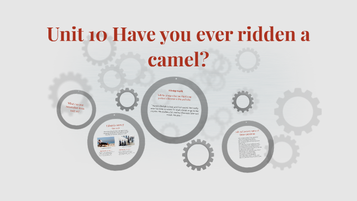 Unit 10 Have you ever ridden a camel? by Clases de Inglés on Prezi