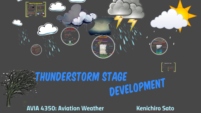 Thunderstorm stage development by Kenichiro Sato on Prezi