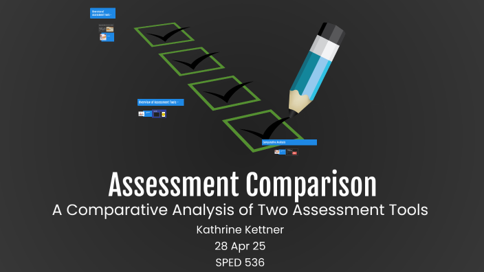 Assessment Comparison by Kate Kettner on Prezi