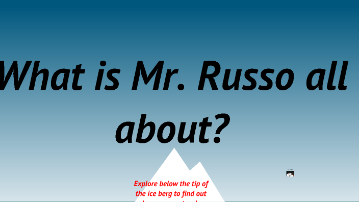 2021 Who is Mr. Russo? by Mark Russo on Prezi