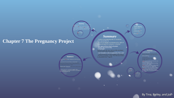 Chapter 7 The Pregnancy Project by Bailey A on Prezi