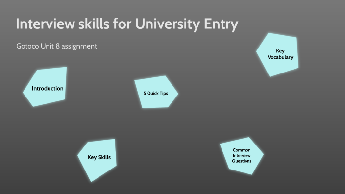 Interview Skills - Gotoco Unit 8 by Miles Hilton on Prezi