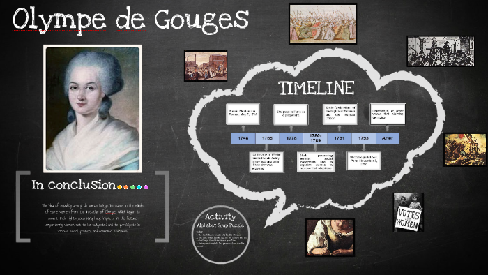 Timeline Olympe de Gouges by Johana González Piza on Prezi