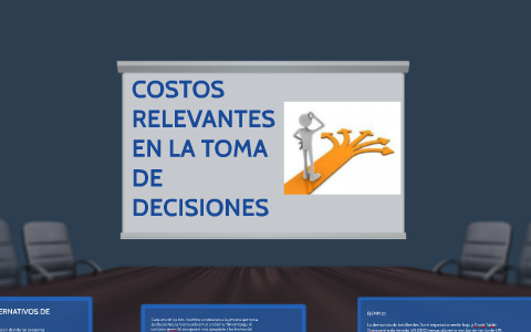 COSTOS RELEVANTES EN LA TOMA DE DECISIONES by pilar angeles reque on Prezi