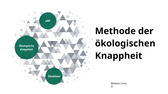 Methodik der ökologischen Knappheit by Linda Mauri on Prezi