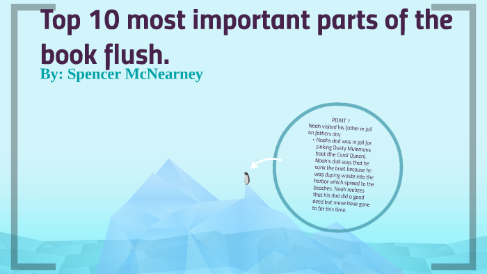 Top 10 most important parts of the book flush. by Spencer MCNearney on ...