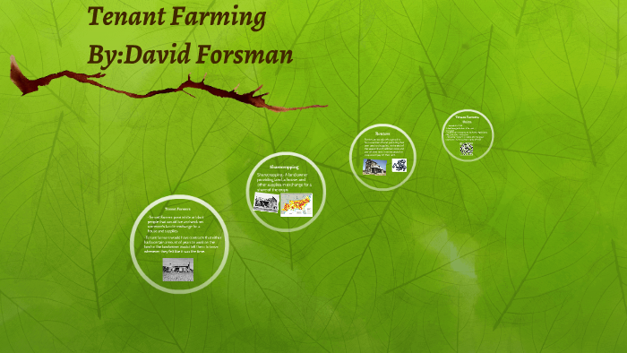 Tenant Farming by
