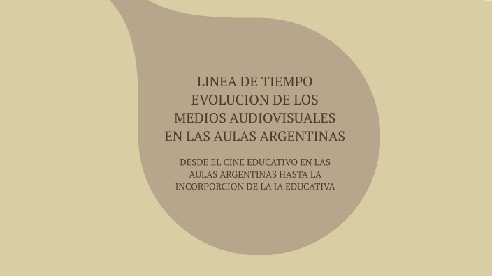 LINEA DE TIEMPO EVOLUCION DE LOS MEDIOS AUDIOVISUALES EN LAS AULAS ...