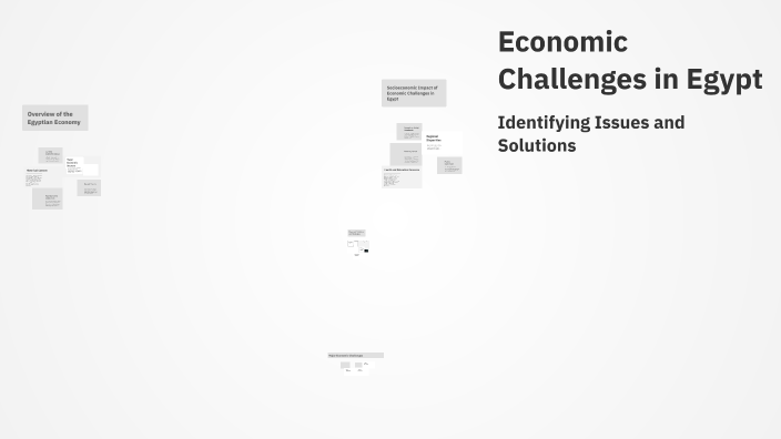 Economic Challenges in Egypt by Menna Allah on Prezi