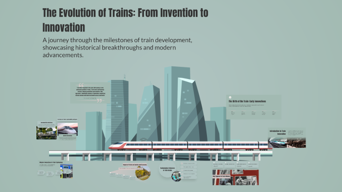 The Evolution of Trains: From Invention to Innovation by Bhargav Kushi ...