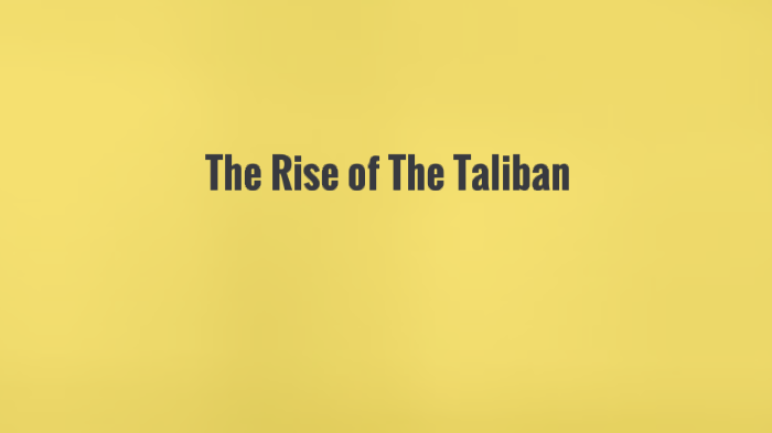 A Timeline of the Taliban in Afghanistan by Trent Finnegan on Prezi