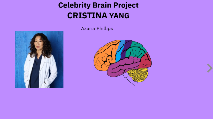 Celebrity Brain Project CRISTINA YANG by Azaria Phillips on Prezi