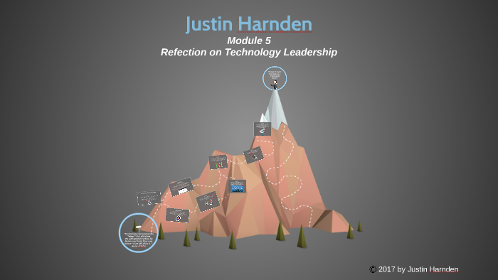 Module 5 - Reflection on Technology Leadership by Justin Harnden on Prezi