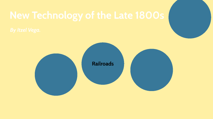 New Technology advances of the late 1800s by Itzel Vega on Prezi