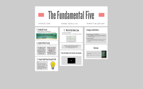 The Fundamental Five by Candiss Bennett on Prezi