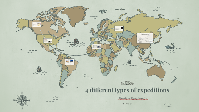 4 different types of expeditions by Evelina Szabados on Prezi