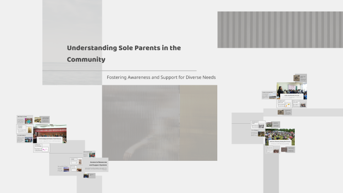 Understanding Sole Parents in the Community by Tyrah-Leigh Matthews on ...