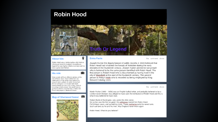 Robin Hood by Ethan Buchanan on Prezi