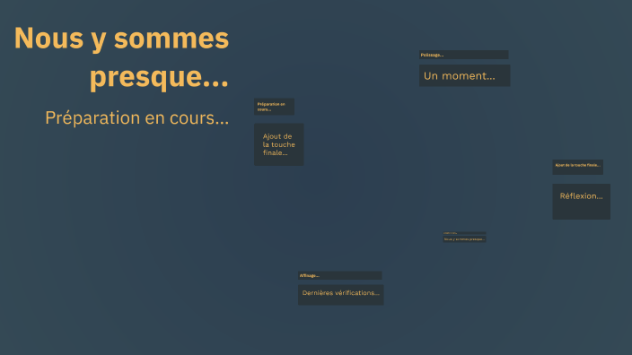 Rapport de Projet by Amine Regragui on Prezi