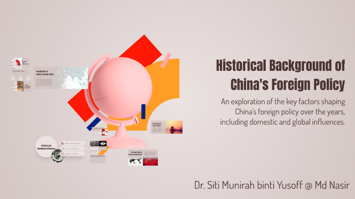 Historical Background of China's Foreign Policy by Munirah Yusoff on Prezi