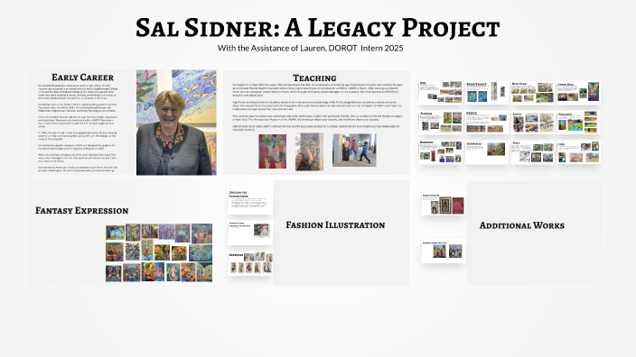 Sal Sidner: A Legacy Project by Lauren Korsun on Prezi