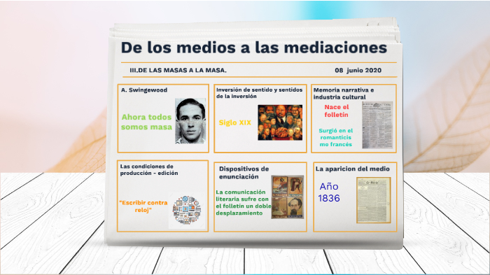 De los medios a las mediaciones by Bedylia Ceren on Prezi