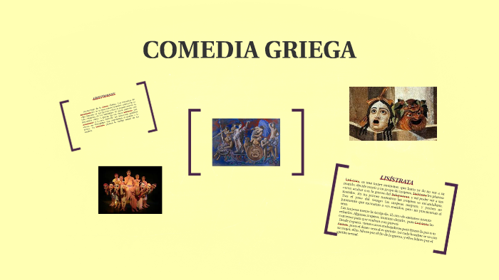 COMEDIA GRIEGA by literatura universal on Prezi