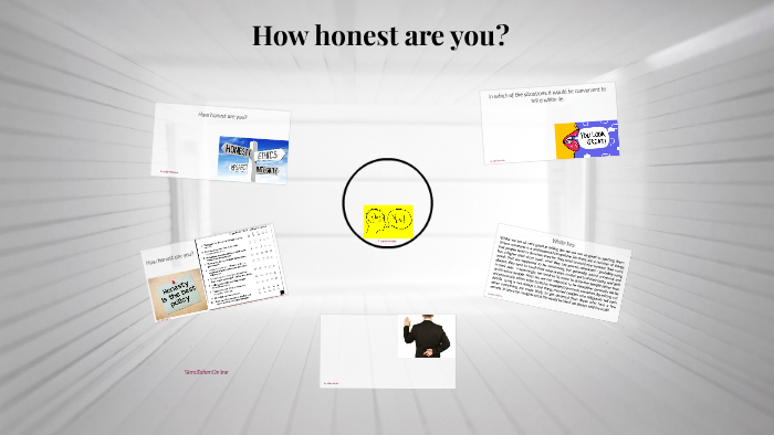 How honest are you? by sima t on Prezi