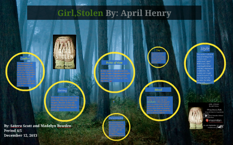 Girl,Stolen By: April Henry by Satera Beacham on Prezi