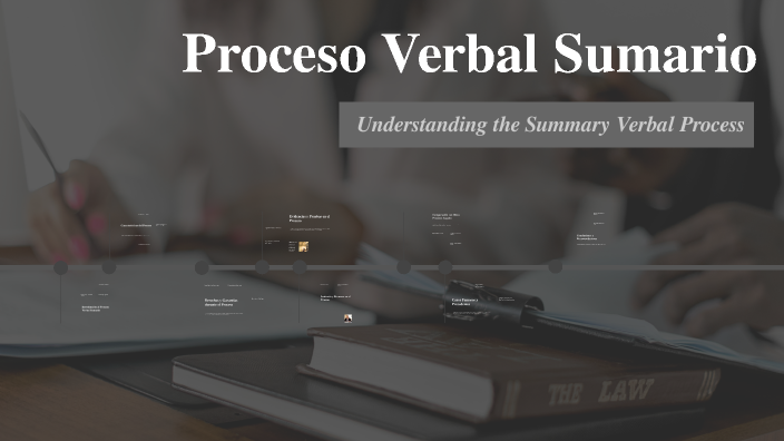 Proceso Verbal Sumario by Maria Camila Rodriguez Diaz on Prezi