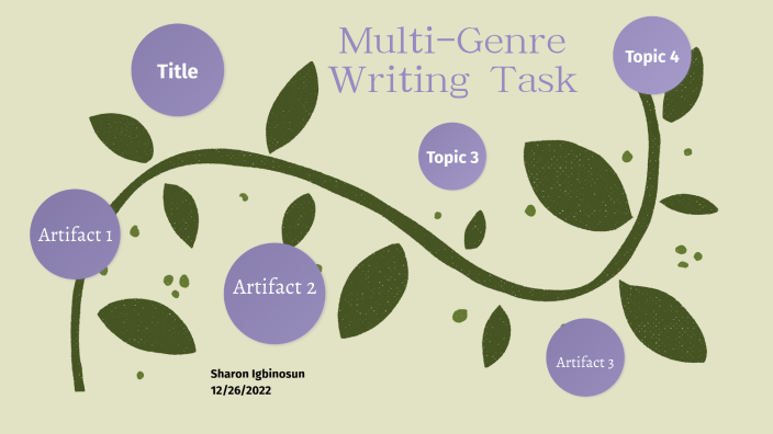 Arc 1|Session 1: Multi-Genre Writing Task (Q2 S1) by sharon igbinosun ...