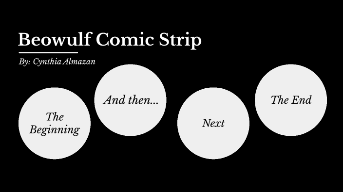 Beowulf Comic Strip by Cynthia Almazan on Prezi