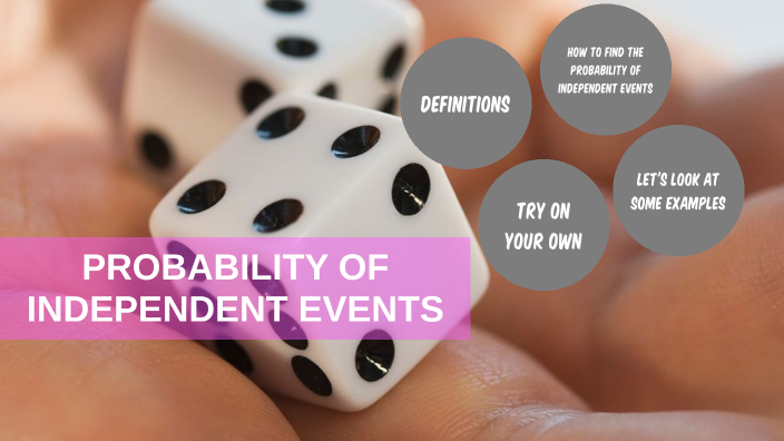 Probability of Independent Events by ed ward on Prezi
